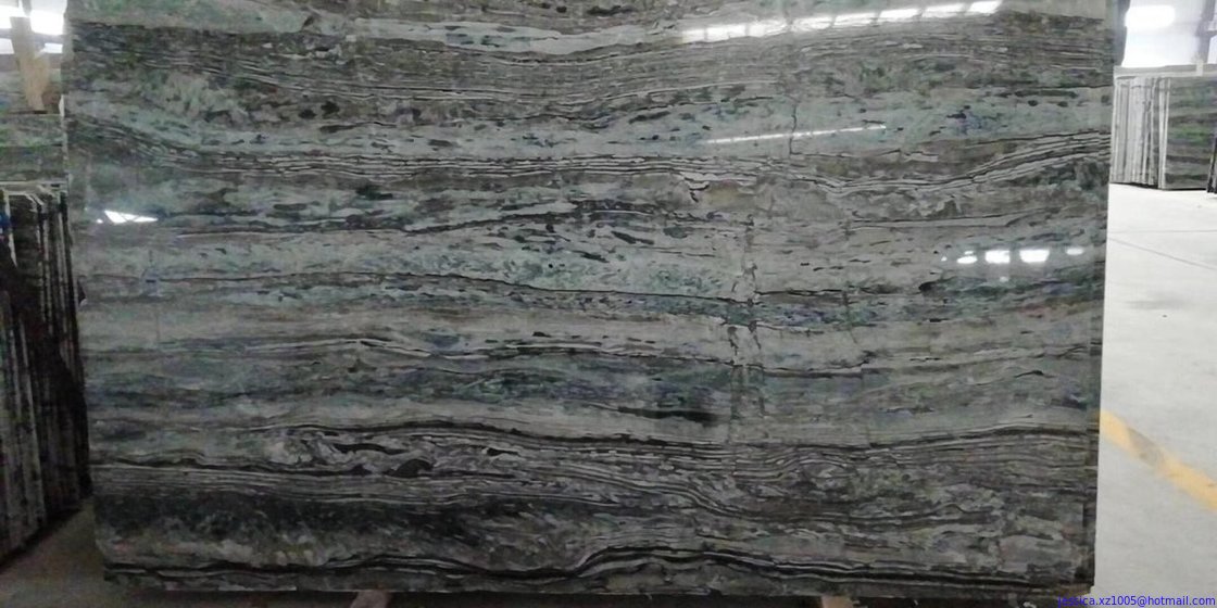 Accept Customized Leonardo Davinci Sandal Wood Marble  Polished Marble slabs or tiles