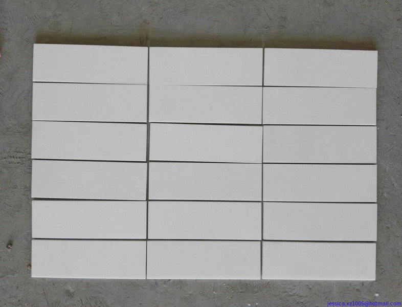 white marble Thassos White color cheap marble tile Greece white marble pattern