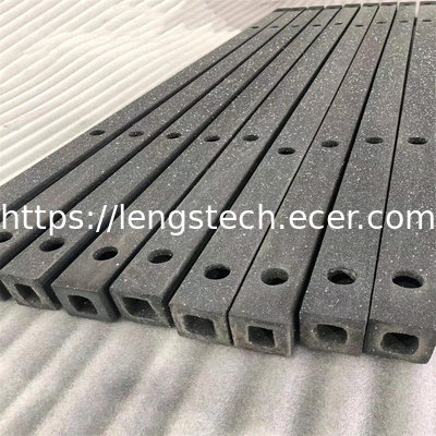 RSIC Beams & Pillars for technical ceramics, SiC kiln furniture, rsic beams, SiC supports, SiC Pillars