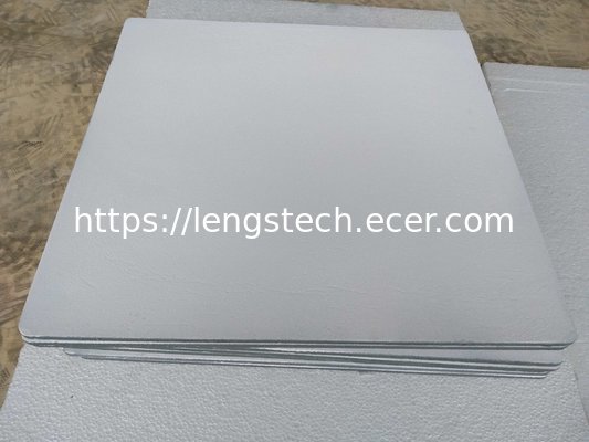 RSIC plate with alumina coating, recrystallized silicon carbide batts,engobe sic kiln shelves, high temperature sic batt