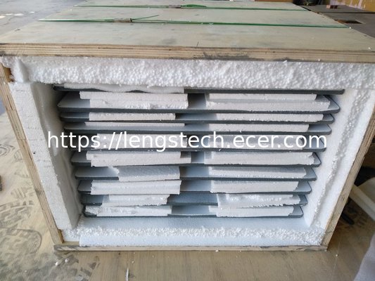 RSIC plate with alumina coating, recrystallized silicon carbide batts,engobe sic kiln shelves, high temperature sic batt
