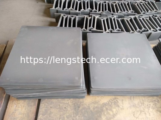 NSiC plain batts, nitride bonded silicon carbide plates