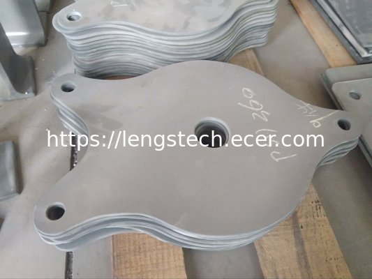 NSiC fish plates, setters, batts, nitride bonded silicon carbide setters, SiC plates for sanitary ware & table ware