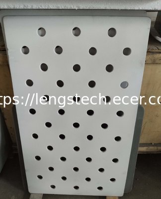 NSiC slabs，N-SiC batts with holes, SiC plates for sanitary ware & table ware