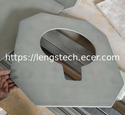 NSiC batts, N-SiC plates, loading slabs, nitride bonded silicon carbide plates for basin loading
