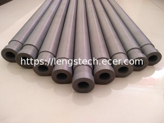 super quality silicon nitride Si3N4 thermocouple protection tubes