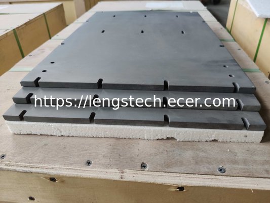 SiSiC plates, RBSIC batts, silicon carbide plates, customized kiln furniture ceramics