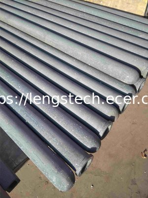 RSIC sheath tubes, Re-SIC protective tubes, recrystallized silicon carbide pipes, SiC pipes