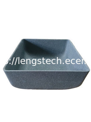 RSIC saggers crucibles SiC crucibles high temperature saggers recrystallized silicon carbide crucibles