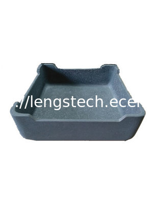 RSIC saggers crucibles SiC crucibles high temperature saggers recrystallized silicon carbide crucibles