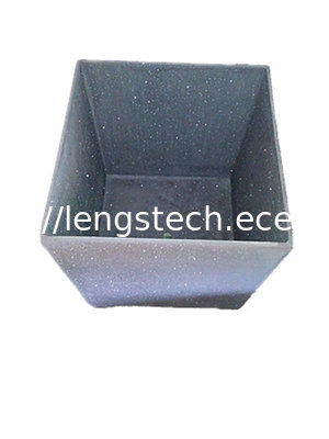 RSIC saggers crucibles SiC crucibles high temperature saggers recrystallized silicon carbide crucibles