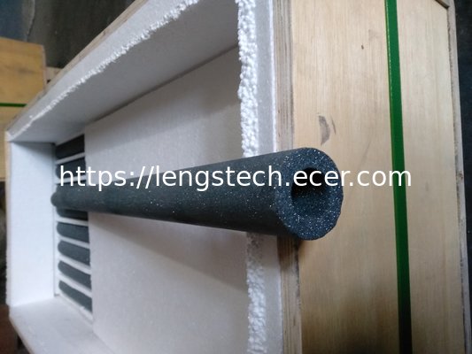 RSIC thermocouple protection tubes SIC protective tubes, recrystallized silicon carbide pipes, SiC pipes