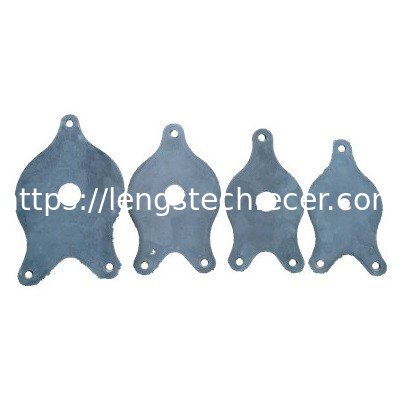 NSiC fish plates, setters, batts, nitride bonded silicon carbide setters, SiC plates for sanitary ware & table ware