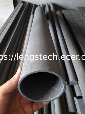 RSIC tubes SIC tubes, recrystallized silicon carbide pipes, SiC pipes, rollers