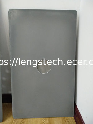 NSiC slabs，N-SiC batts with holes, SiC plates for sanitary ware & table ware