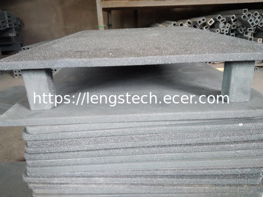 recrystallized silicon carbide plates, sic kiln shelves, high temperature rsic plate, RSIC plain batts