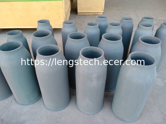 RSIC burner nozzles, 1650℃ working temperature SiC nozzles for gas burners