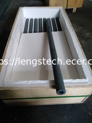 RSIC thermocouple protection tubes, ReSiC protective tubes, recrystallized silicon carbide pipes