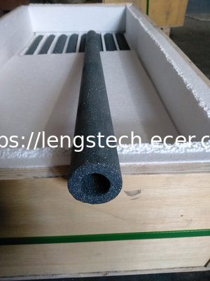 RSIC thermocouple protection tubes, ReSiC protective tubes, recrystallized silicon carbide pipes