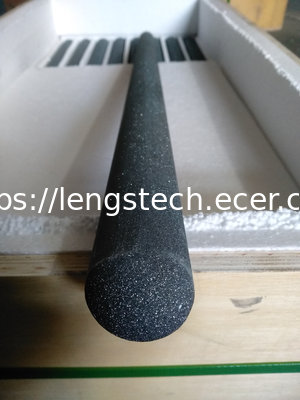 RSIC thermocouple protection tubes, ReSiC protective tubes, recrystallized silicon carbide pipes