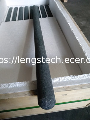 RSIC thermocouple protection tubes, ReSiC protective tubes, recrystallized silicon carbide pipes