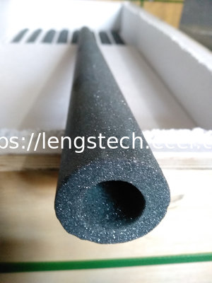 RSIC thermocouple protection tubes, ReSiC protective tubes, recrystallized silicon carbide pipes