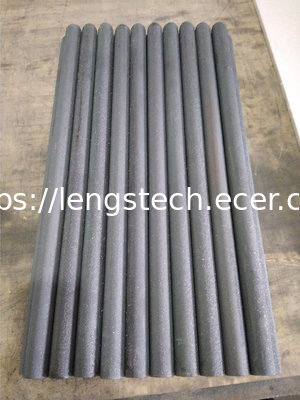 RSIC thermocouple protection tubes, ReSiC protective tubes, recrystallized silicon carbide pipes