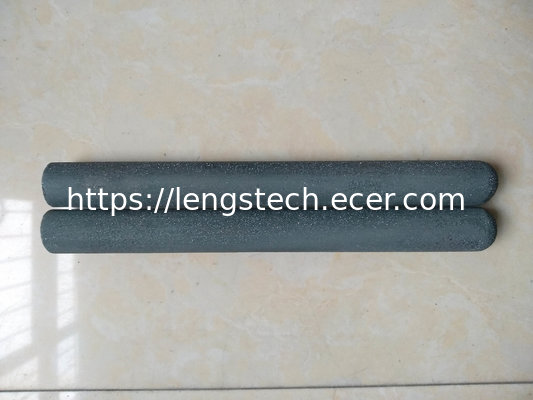 RSIC thermocouple protection tubes, ReSiC protective tubes, recrystallized silicon carbide pipes