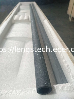 RSIC thermocouple protection tubes, ReSiC protective tubes, recrystallized silicon carbide pipes