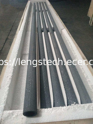 RSIC thermocouple protection tubes, ReSiC protective tubes, recrystallized silicon carbide pipes