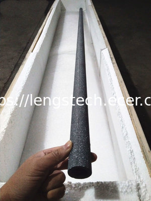 RSIC thermocouple protection tubes, ReSiC protective tubes, recrystallized silicon carbide pipes