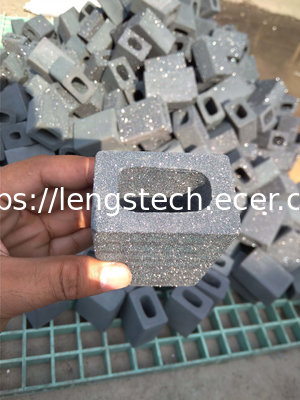 RSiC supports, RSiC pillars, ReSiC beams 40*40mm, RSiC kiln furniture for technical ceramics, rsic beams