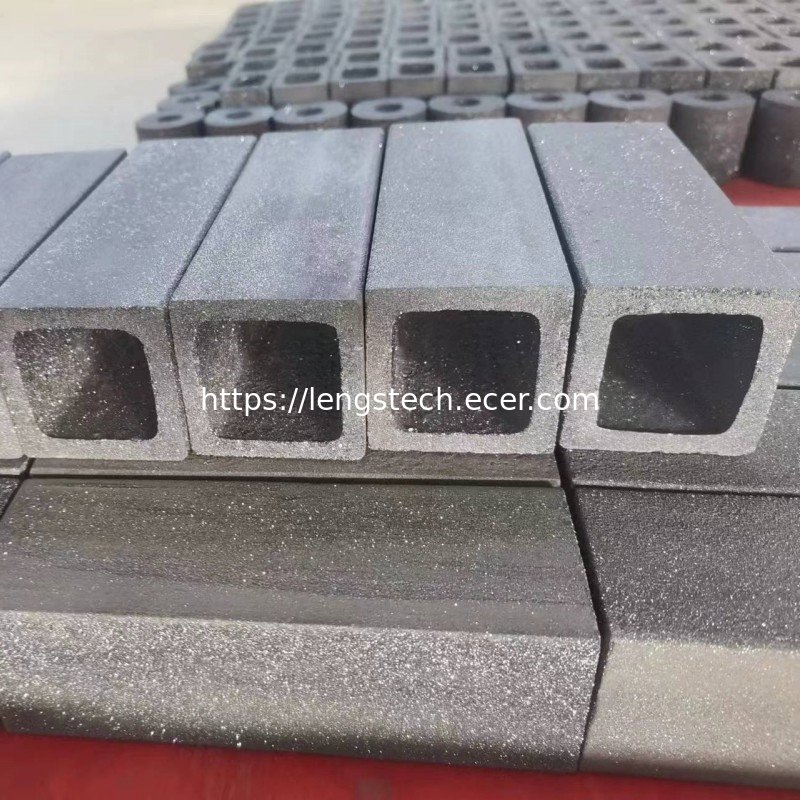 RSIC Supports & Posts for technical ceramics, SiC kiln furniture, rsic beams, SiC supports, SiC Pillars