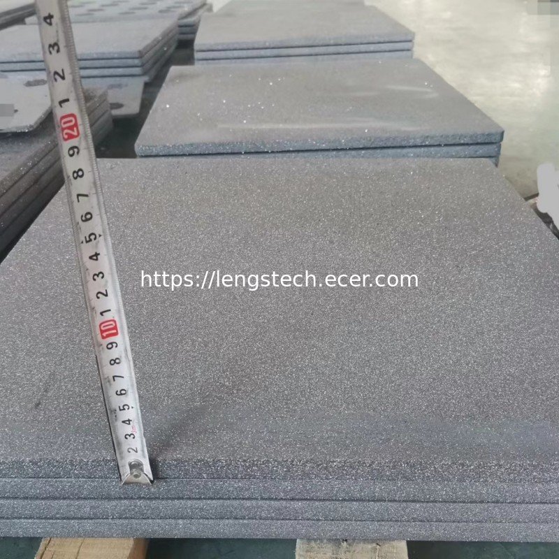 RSIC plate, recrystallized silicon carbide batts, sic kiln shelves, sic plates, high temperature rsic plate