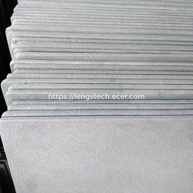 ReSiC plates, rsic kiln shelves, slabs, recrystallized silicon carbide setters, RSIC plain batts