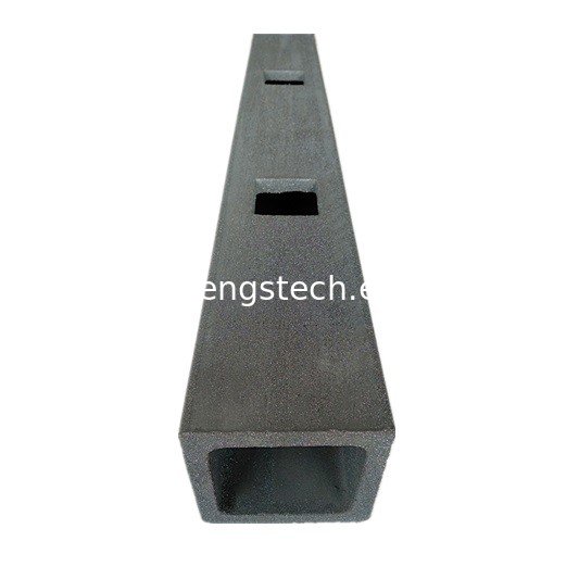 RSIC Beams & Pillars for technical ceramics, SiC kiln furniture, rsic beams, SiC supports, SiC Pillars