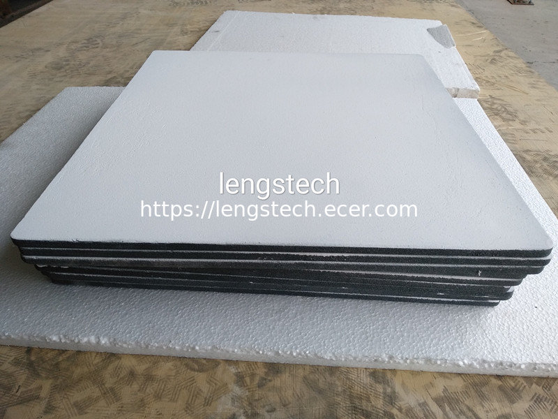 RSIC plate with spary alumina coating, recrystallized silicon carbide batts, engobed sic kiln shelves