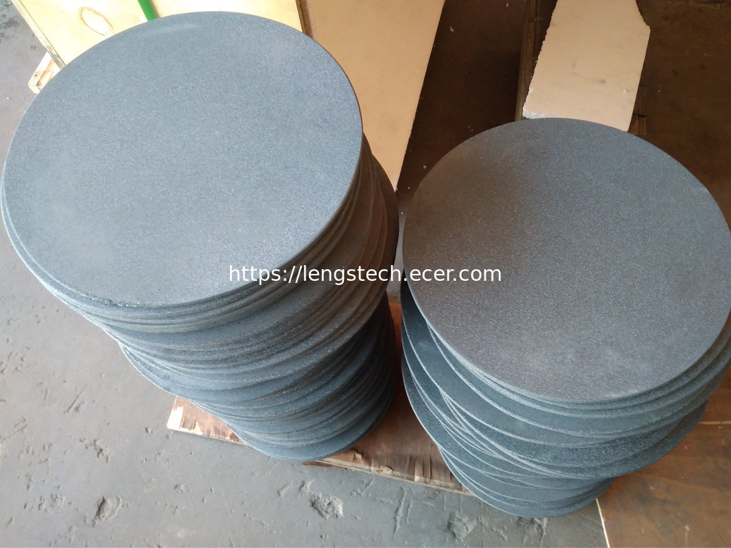 RSiC round kiln shelves, high temperature resic plate, RSIC plain batts, recrystallized silicon carbide plates