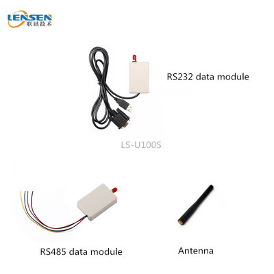 100mW RS485 Data Module 1km wireless control RS485 to wireless use for PTZ wireless control, LED display