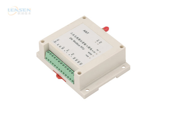 wireless analog I/O module analog RTU 2AI 2AO 4-20mA wireless data transfer 2km control sensor data wireless collection