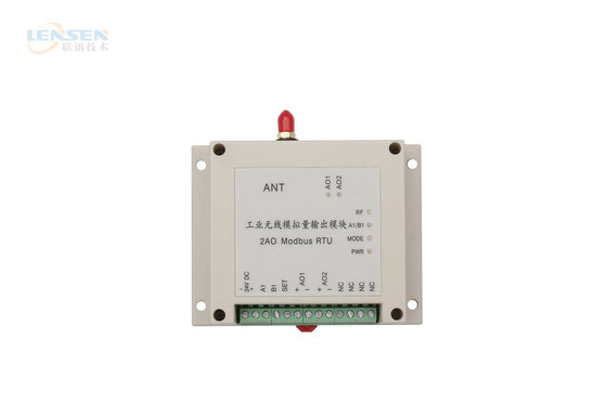 wireless analog I/O module analog RTU 2AI 2AO 4-20mA wireless data transfer 2km control sensor data wireless collection