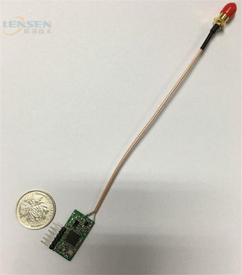 mini-size RF data module TTL interface 1km wireless control Free band Very small size CC1020 chip stable and reliable