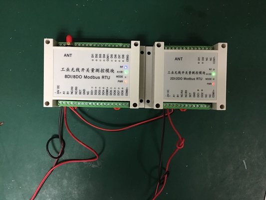 10DI10DO modbus RTU, PLC wireless control module 2-3km wireless I/O