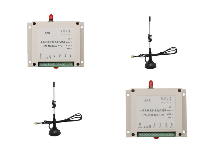 Wireless AI module 4AI/4AO Wireless Analog Wireless Transmission 0-5V