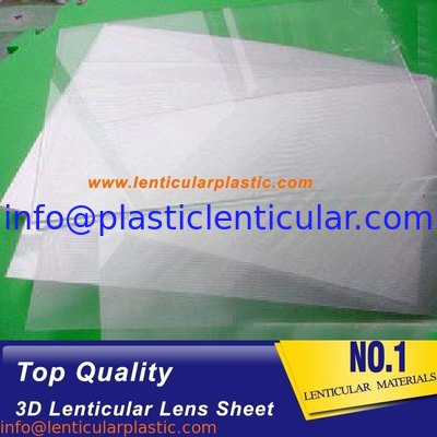 PLASTICLENTICULAR 100 lpi 3d PP lenticular sheet supplier blanks thin 3d flip plastic lenticular film PP 3d lens