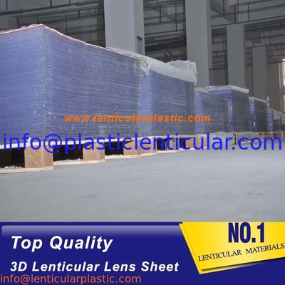 PLASTICLENTICULAR 3D 20 LPI UV large format lenticular sheet 3MM designed for 3D lenticular images on digital printer