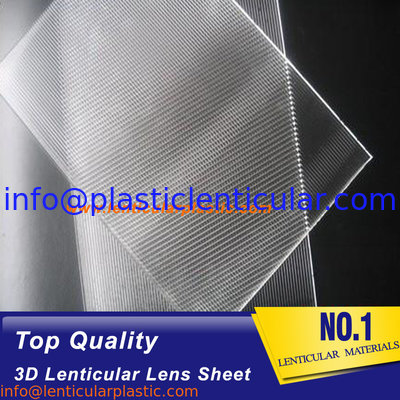 PLASTICLENTICULAR lenticular sheet suppliers uk raster 75 lpi 0.45mm thick 3d lenticular lens printing sheet for sale