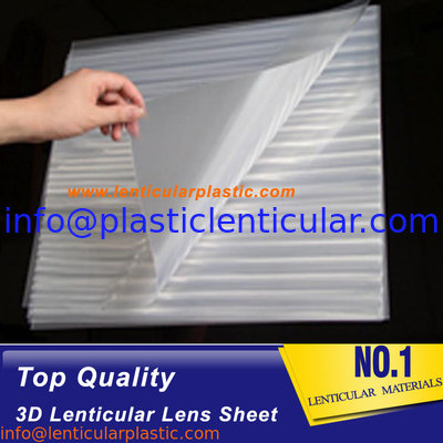 PLASTICLENTICULAR 75 lpi lenticular printing sheet-PP lenticular sheet array supplier China-3d lenticular lens for sale