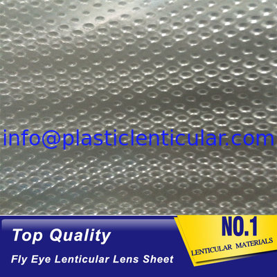 fly eye lens array 3d led light guide film lenticular honeycomb array lens sheet