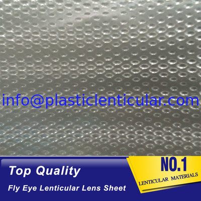fly eye lens array 3d led light guide film lenticular honeycomb array lens sheet